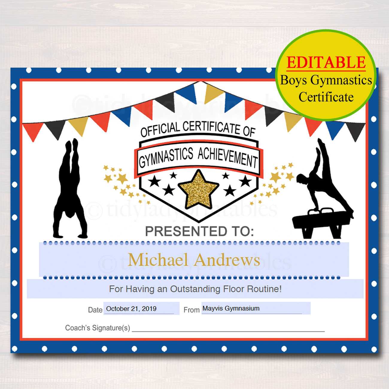 Karate Certificate Template Diploma Karate Kyokushin A4 In Gymnastics Certificate Template